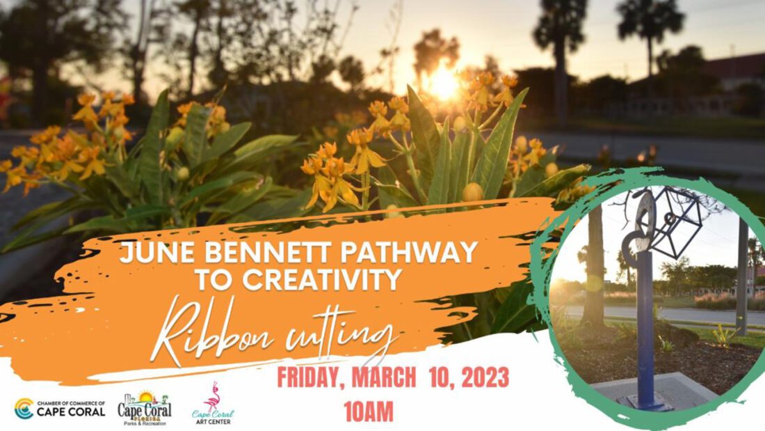 Ribbon cutting for June Bennett Pathway to Creativity Sculpture Garden ...